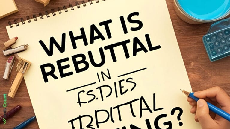 What is Rebuttal in Writing? | Words Count