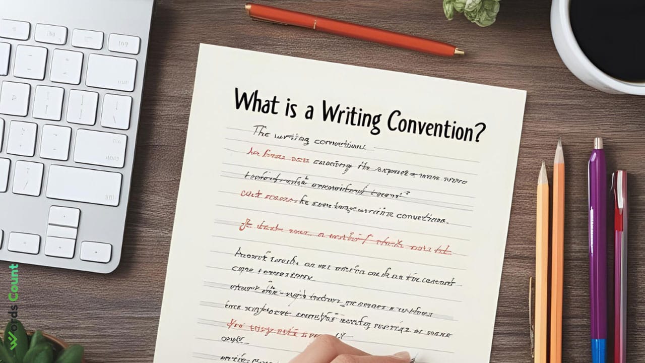 What is a Writing Convention? - Words Count