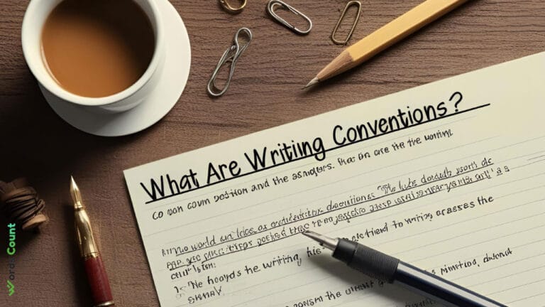 What Are Writing Conventions? - Words Count