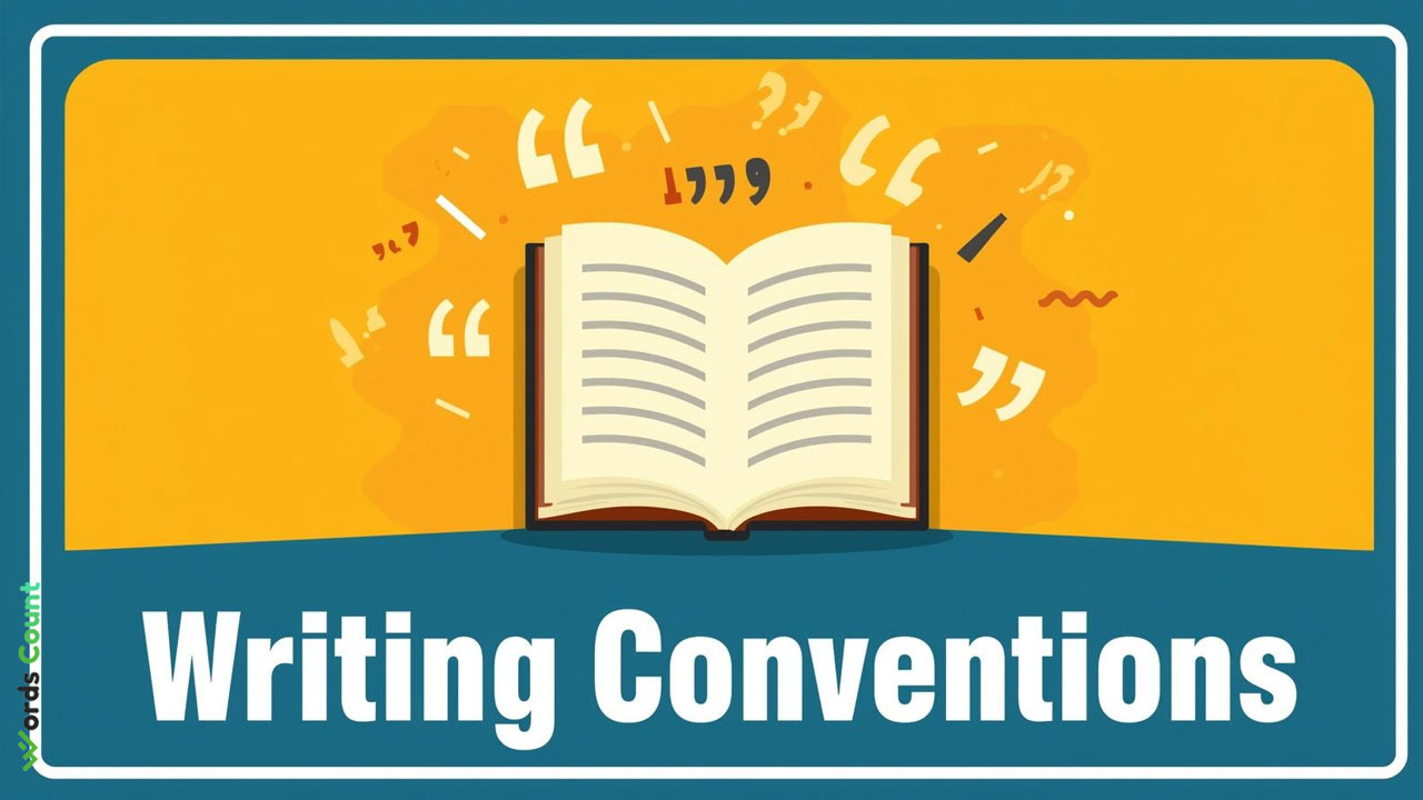 What Are Conventions in Writing? - Words Count